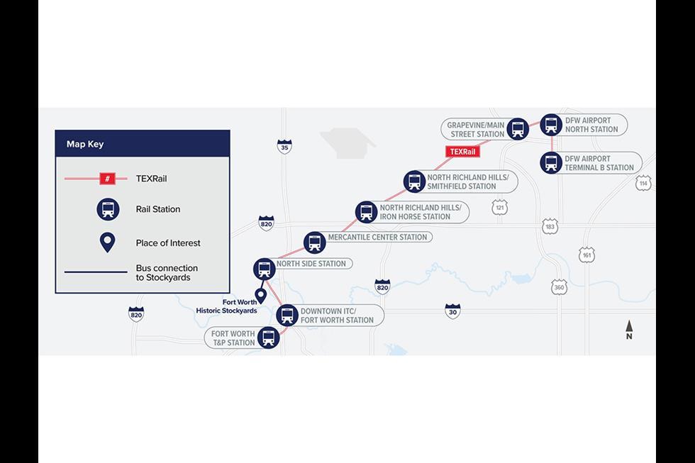 TEX Rail commuter line opens | News | Railway Gazette International